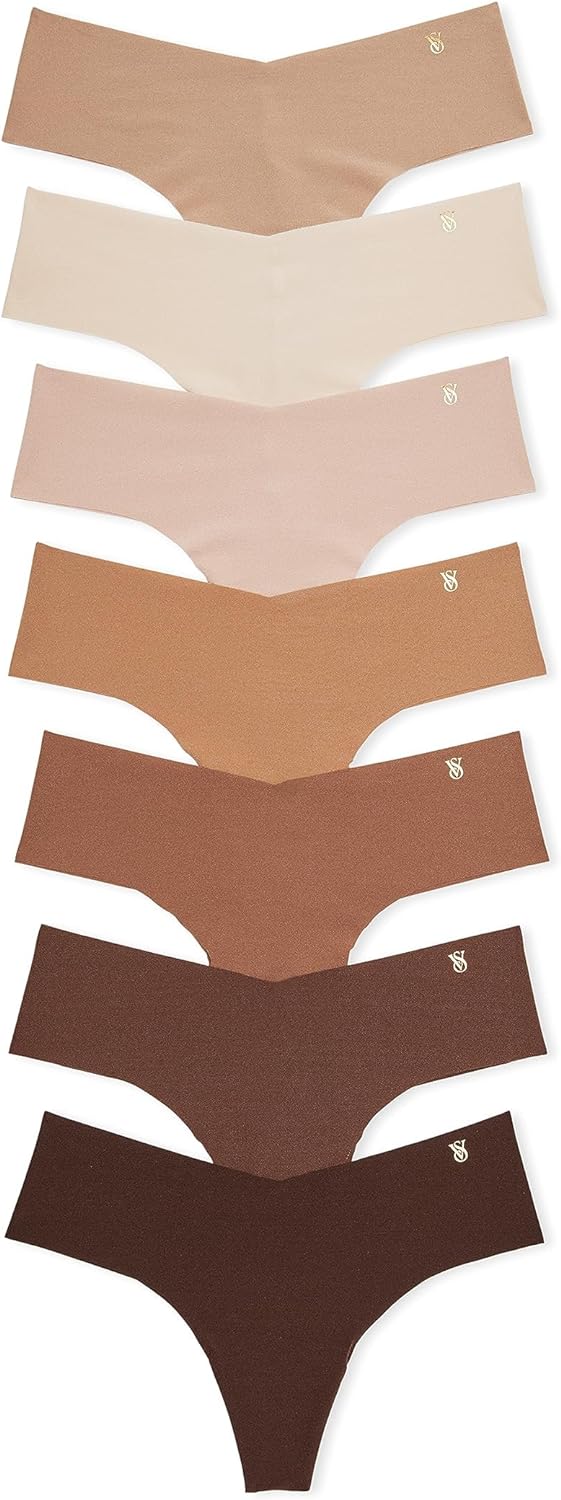 Victoria's Secret No Show Thong Panty Pack - Sithimy.com