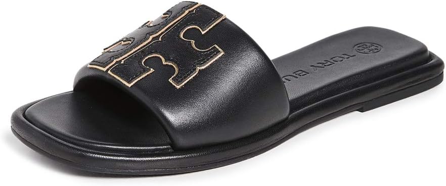 Tory Burch Women's Double T Sport Slides - Sithimy.com