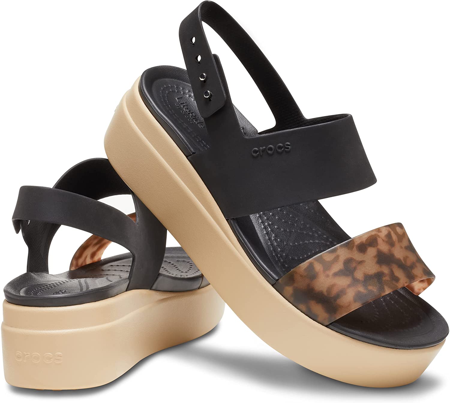 Crocs Women's Brooklyn Low Wedges Sandal - Sithimy.com