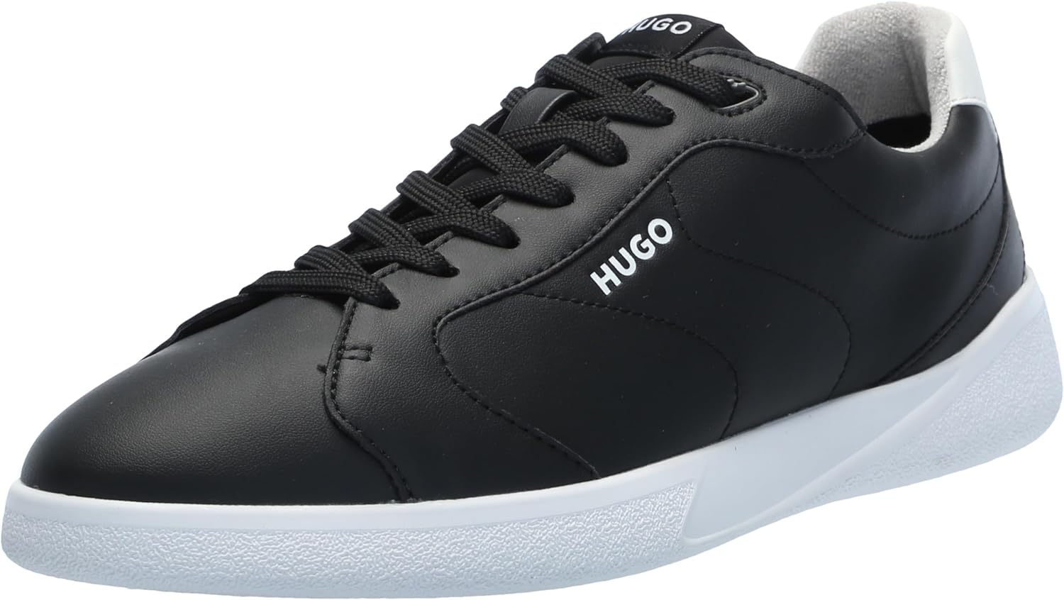HUGO Men's Fly Leather Cupsole Sneaker - Sithimy.com