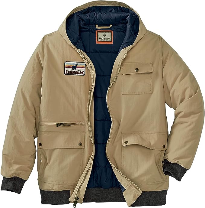 Legendary Whitetails Men's Marksman Bomber Full Zip Hooded Jacket ...