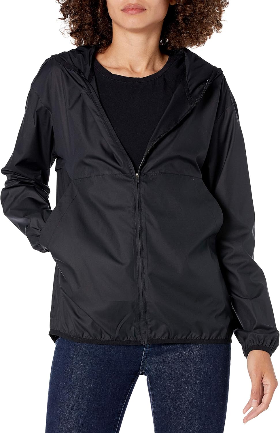 Amazon Essentials Women's Full-Zip Packable Windbreaker - Sithimy.com