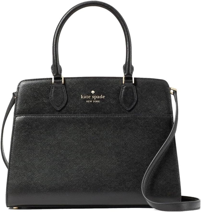 Kate Spade New York Madison Medium Satchel Saffiano Leather Handbag ...
