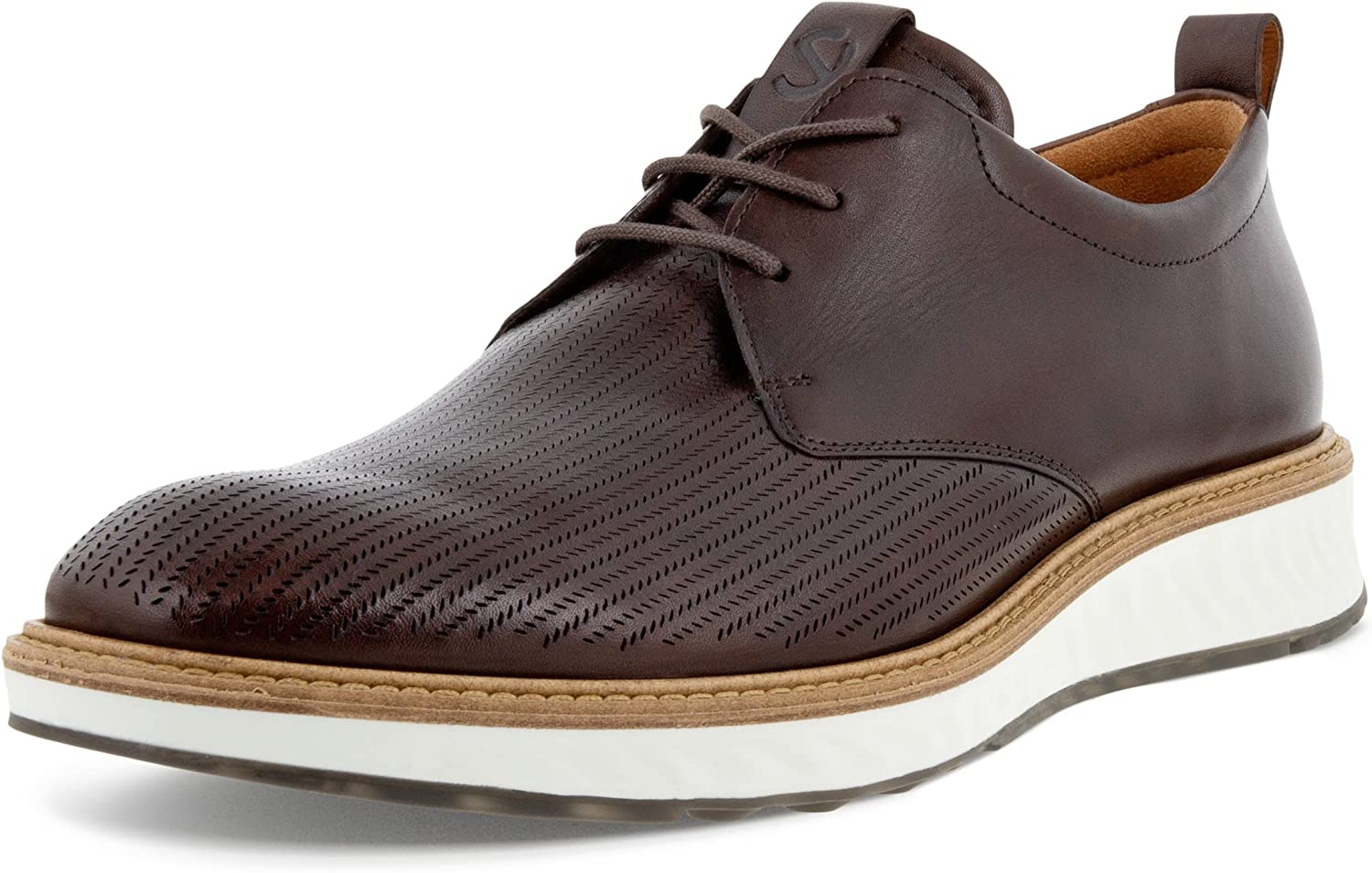 ECCO Men's St.1 Hybrid 2.0 Perf Toe Tie Oxford - Sithimy.com