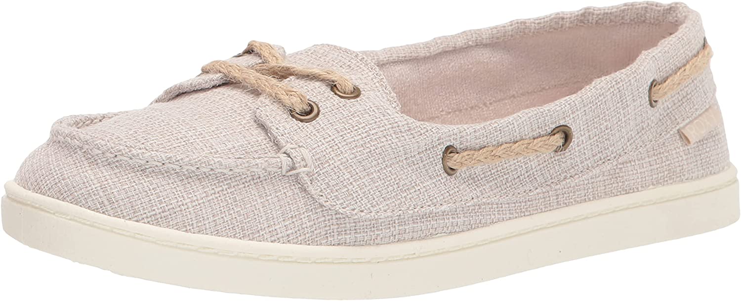 Roxy Women's Ahoy Slip on Boat Shoe Sneaker - Sithimy.com