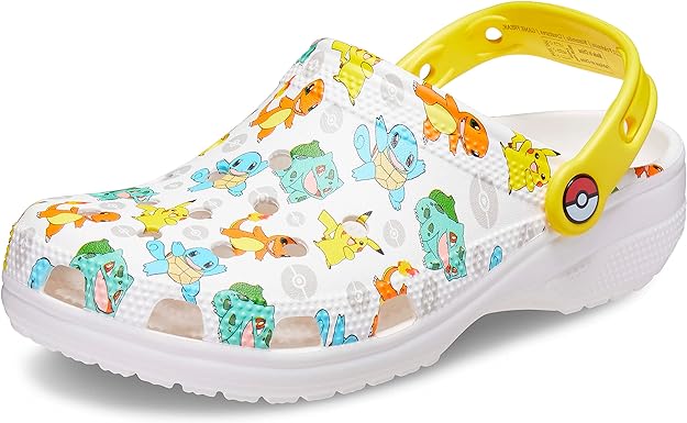 Crocs unisex-adult Classic Pikachu Clogs, Pokemon Shoes - Sithimy.com