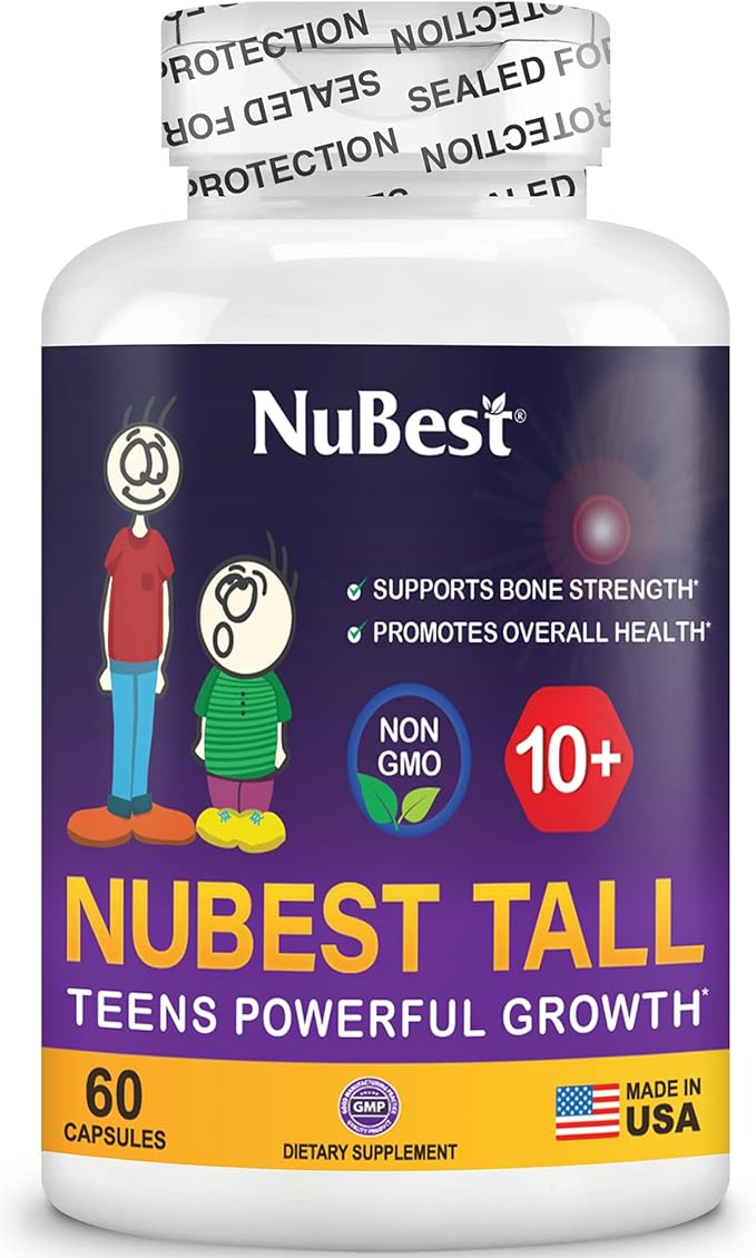 NuBest Tall 10+ - Premium Bone Strength Formula, Enhanced Immunity and ...