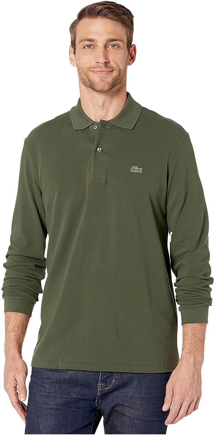 Lacoste men's long sleeve shirt store