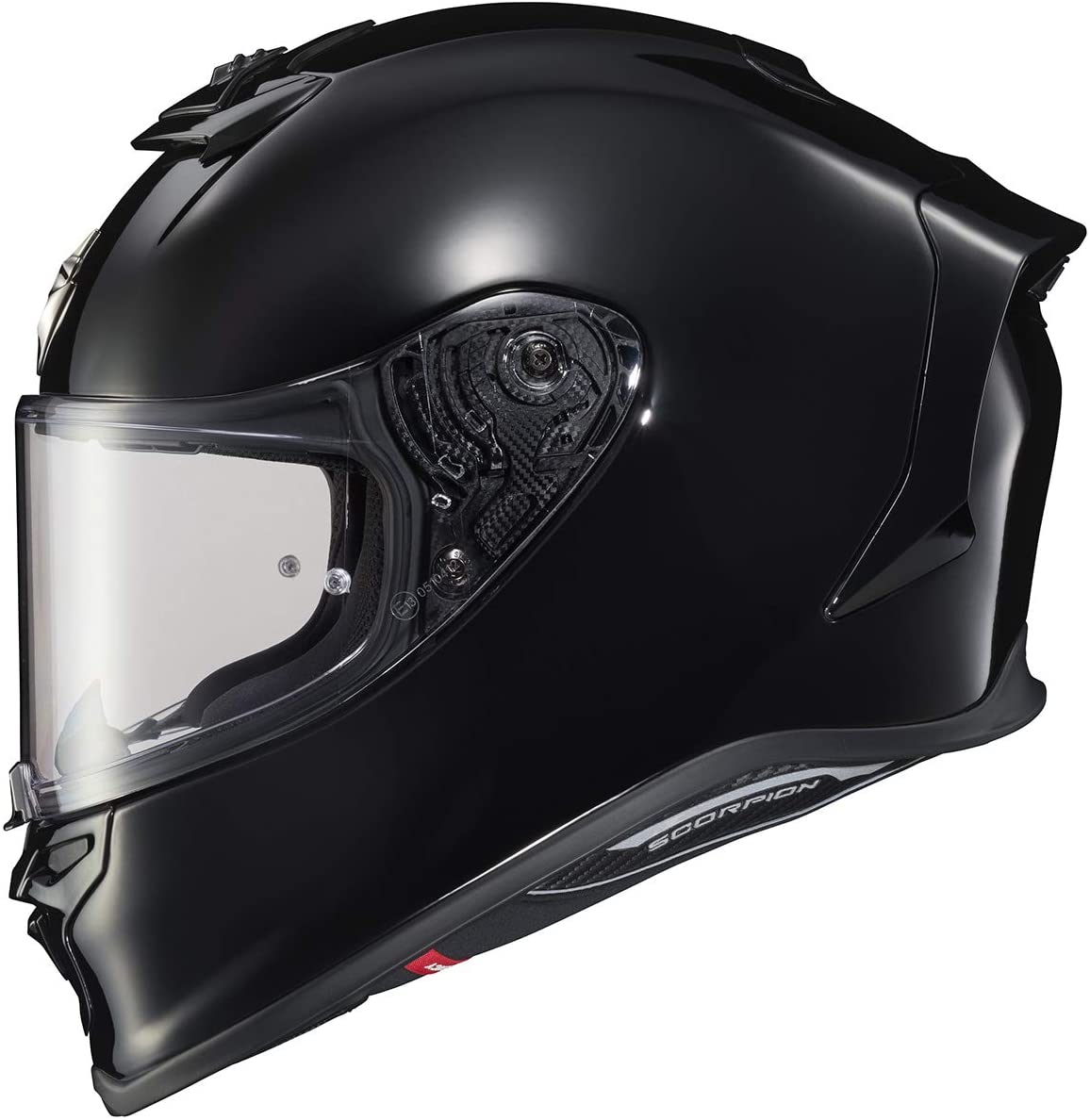 ScorpionEXO R1 Air Full Face Motorcycle Helmet with Pinklock Shield and ...
