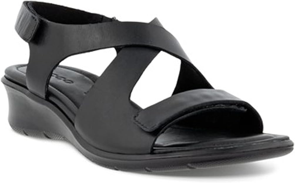 ecco womens Ecco Felicia Cross Wedge Sandal - Sithimy.com