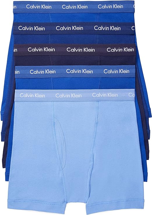 Calvin klein men's cotton classics multipack boxer briefs store
